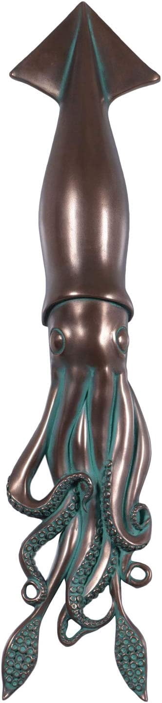 Squid Wall Decor Bronze Nautical tropical - Walmart.com