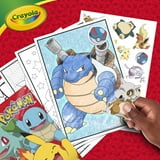 Crayola Pokémon Crayon Coloring Book with Stickers, 96 Pages, Gift for ...