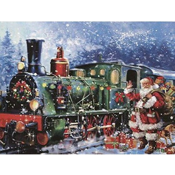 Ceaco Tis The Season Santa's Train Puzzle (550 piezas) Ceaco ...