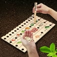 BMYJ Wooden Multifunctional Garden Ruler & Seed Dibber - Adjustable ...