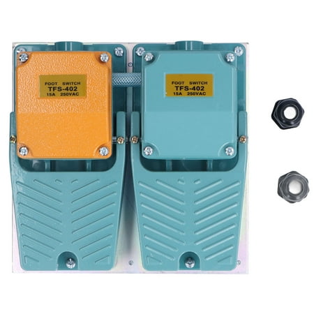 Aluminum Alloy Foot Switch,Foot Switch Self Resetting Power Foot Switch ...
