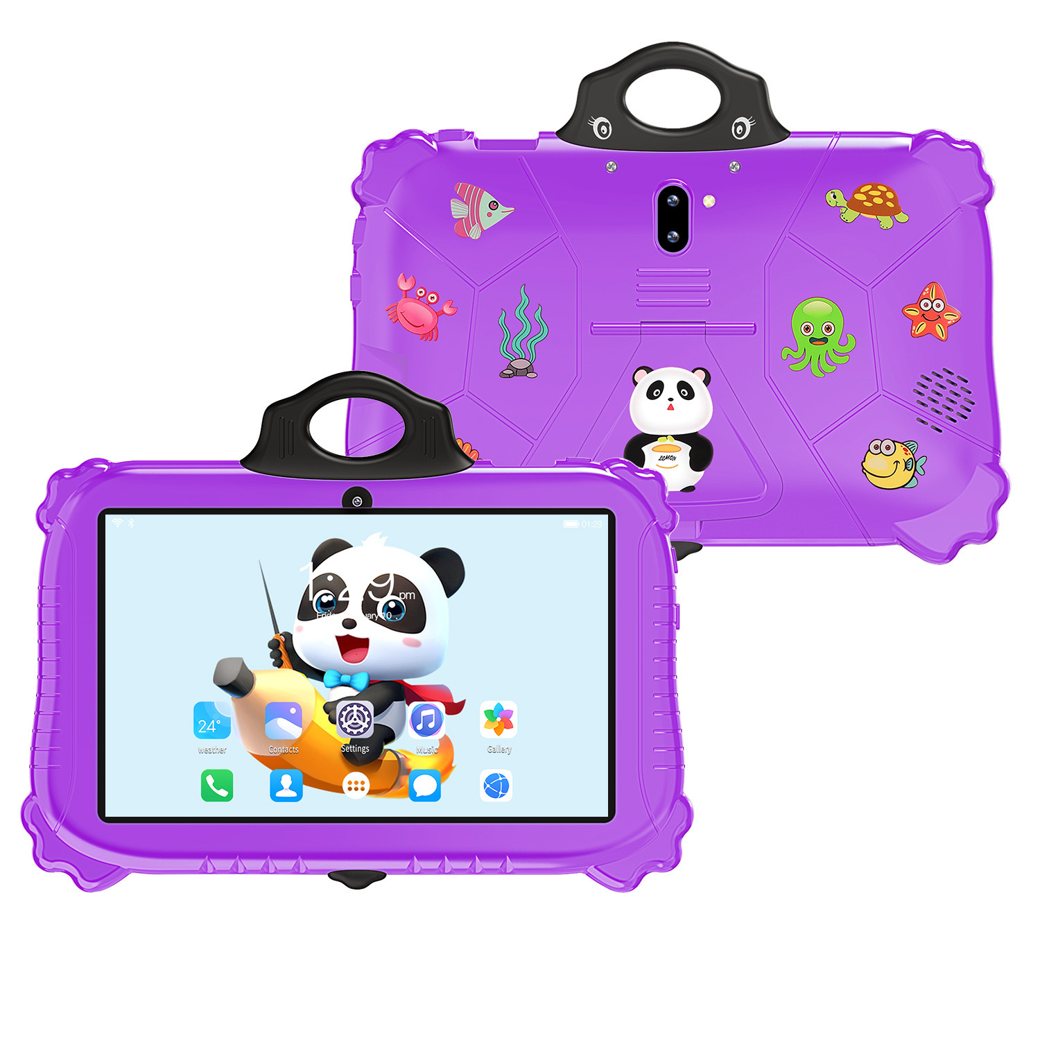 Tableta Panda para niños 10.1 pulgadas 8+256 GB - Morado | Bodega ...
