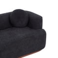 Christopher Knight Home 84.6” Chenille Upholstered Sofa with Rubberwood ...