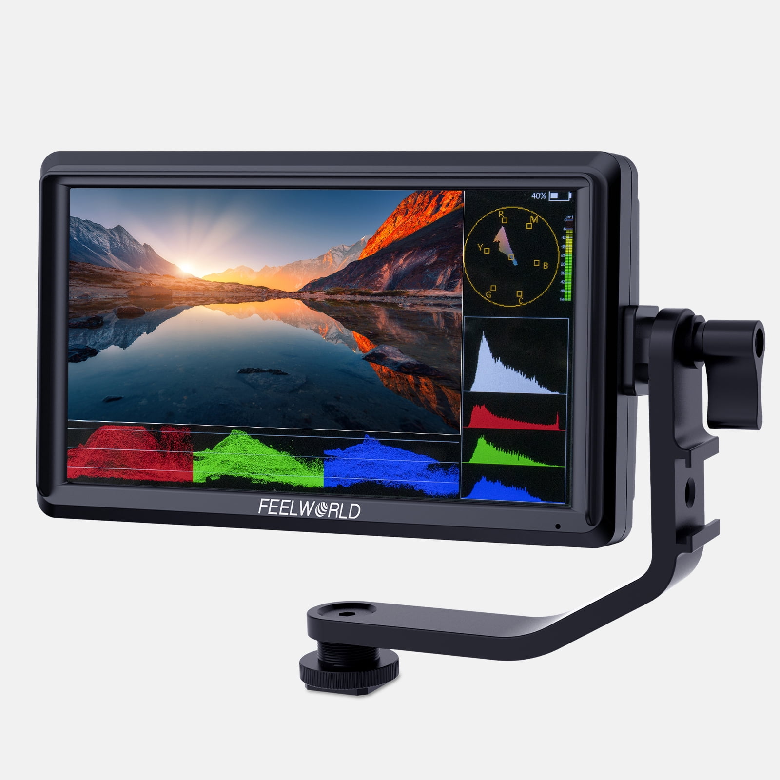 Feelworld FW568S 6 inch DSLR Camera Field Monitor SDI Input Output 4K ...