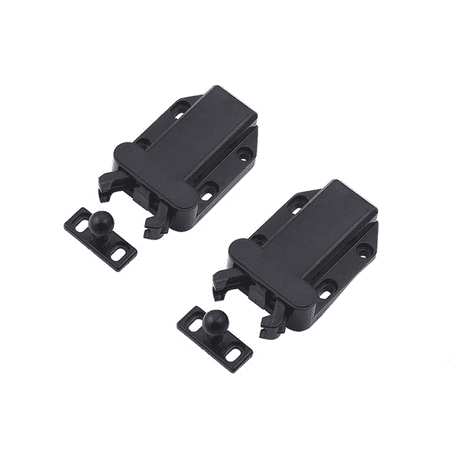 HUSERYT Set of 2 Pieces Touch Release Latches, Push Open Latch for ...