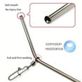 10Pcs Fishing Balance Connector Anti Entanglement Tube 7/9/12cm ...