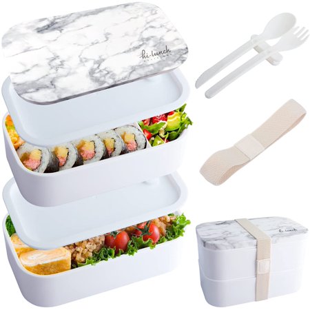 40 Oz Large Bento Box Adult Lunch Box Japanese Bento Box for kids 100% ...