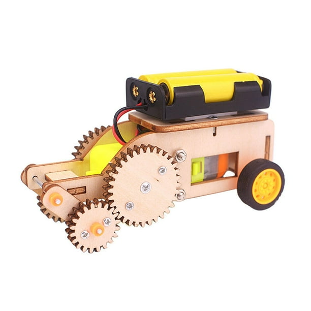 Gear Shuttle Car Science Toy Science and Technology Education Hand ...