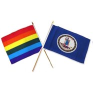 Multi-colored Rainbow Flag Pennant Banner Party Decoration 500' (5 ...
