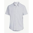 Free Assembly Men's Short Sleeve Point Collar Shirt - Walmart.com