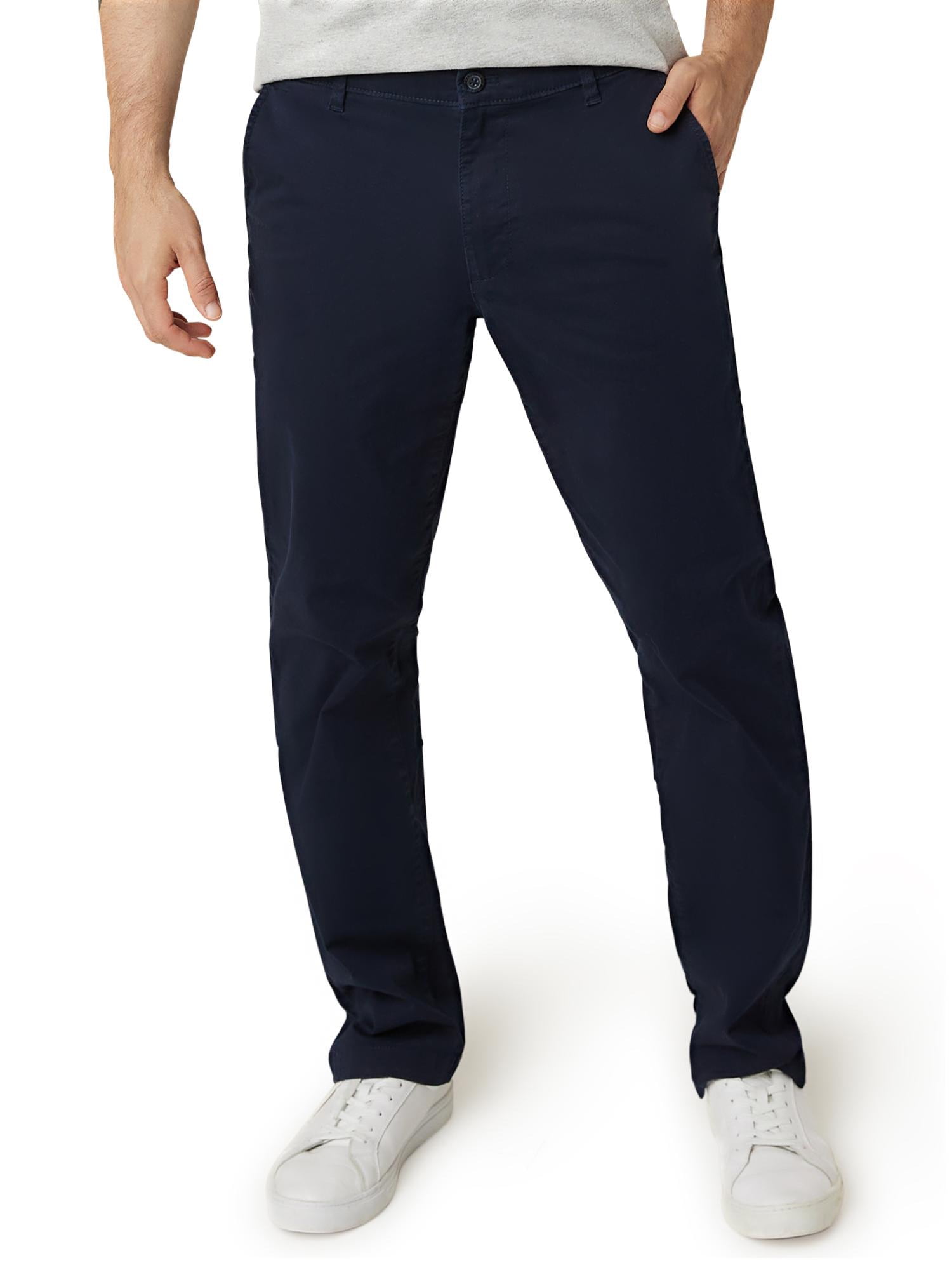 Chaps Men's Classic Straight Fit Stretch Chino Pants, Sizes 29-52 ...