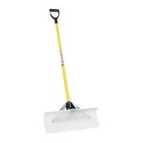 THE SNOWPLOW Original 24 Inch Blade Snow Pusher Shovel with Handle ...