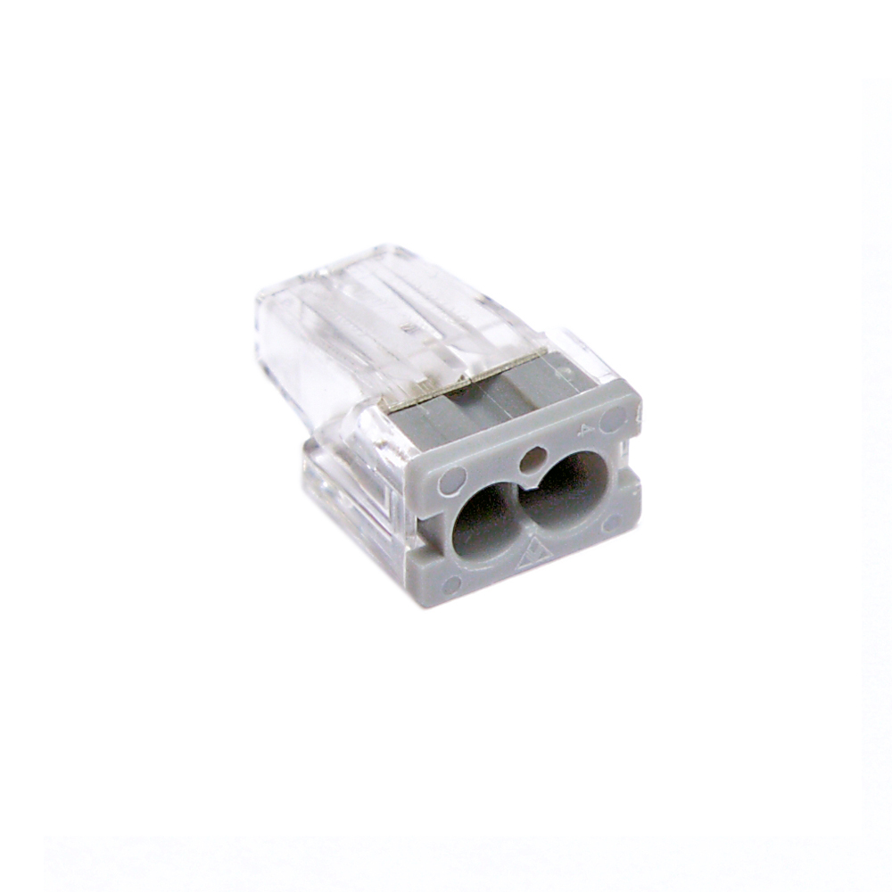 Push-In 2-Port Wire Connector (Pack of 100) - Walmart.com
