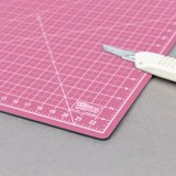 18" x 24" PINK/BLUE Self Healing 5-Ply Double Sided Durable PVC Cutting ...