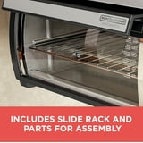 BLACK+DECKER SpaceMaker Under-Counter Toaster Oven, Black/Silver ...