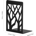 Decorative Metal Bookends Black Set of 4 - Walmart.com