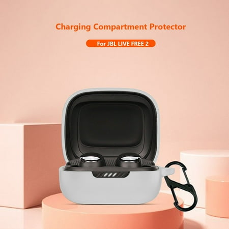 Peggybuy Earphone Box Cover Case for JBL LIVE FREE 2 Charging ...