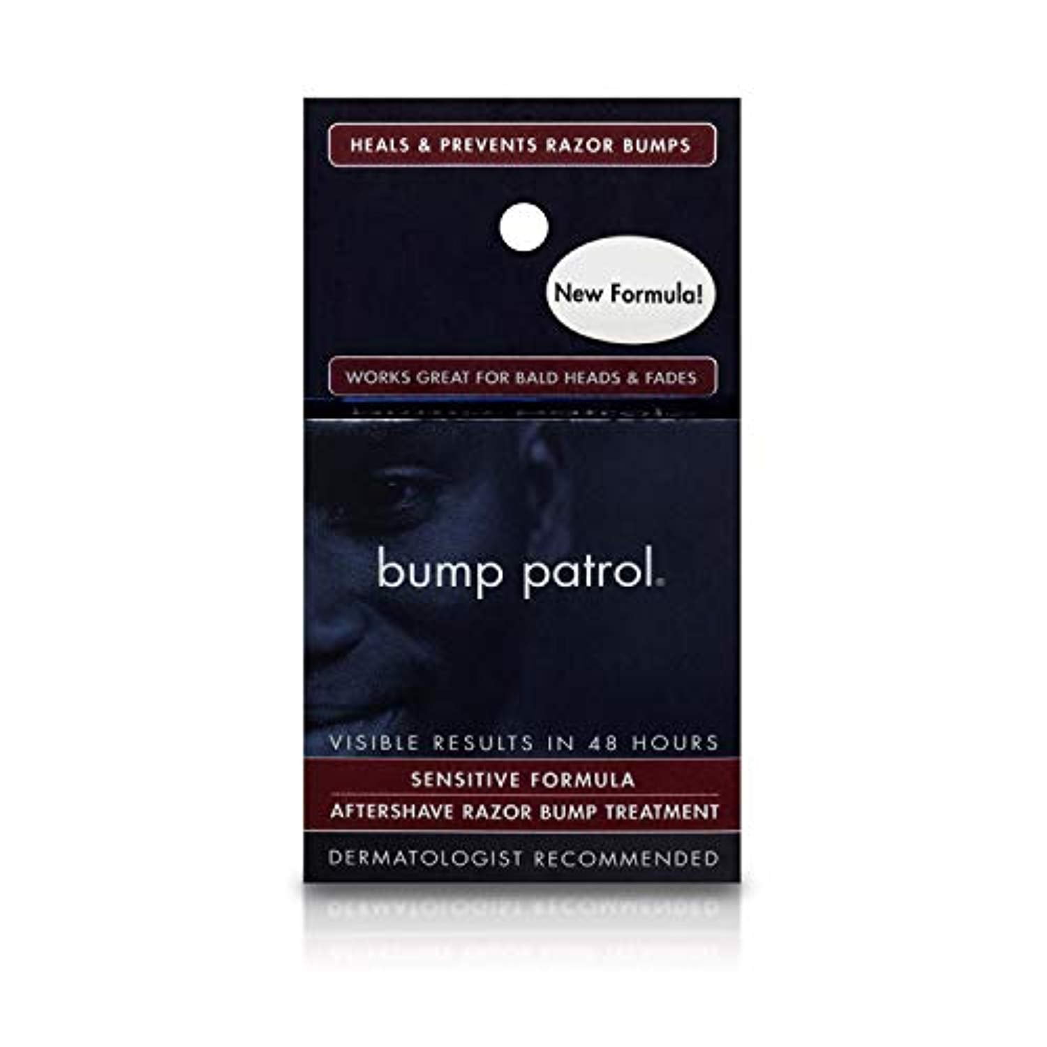Bump Patrol Sensitive Formula Aftershave Razor Burn Treatment (0.5 oz ...