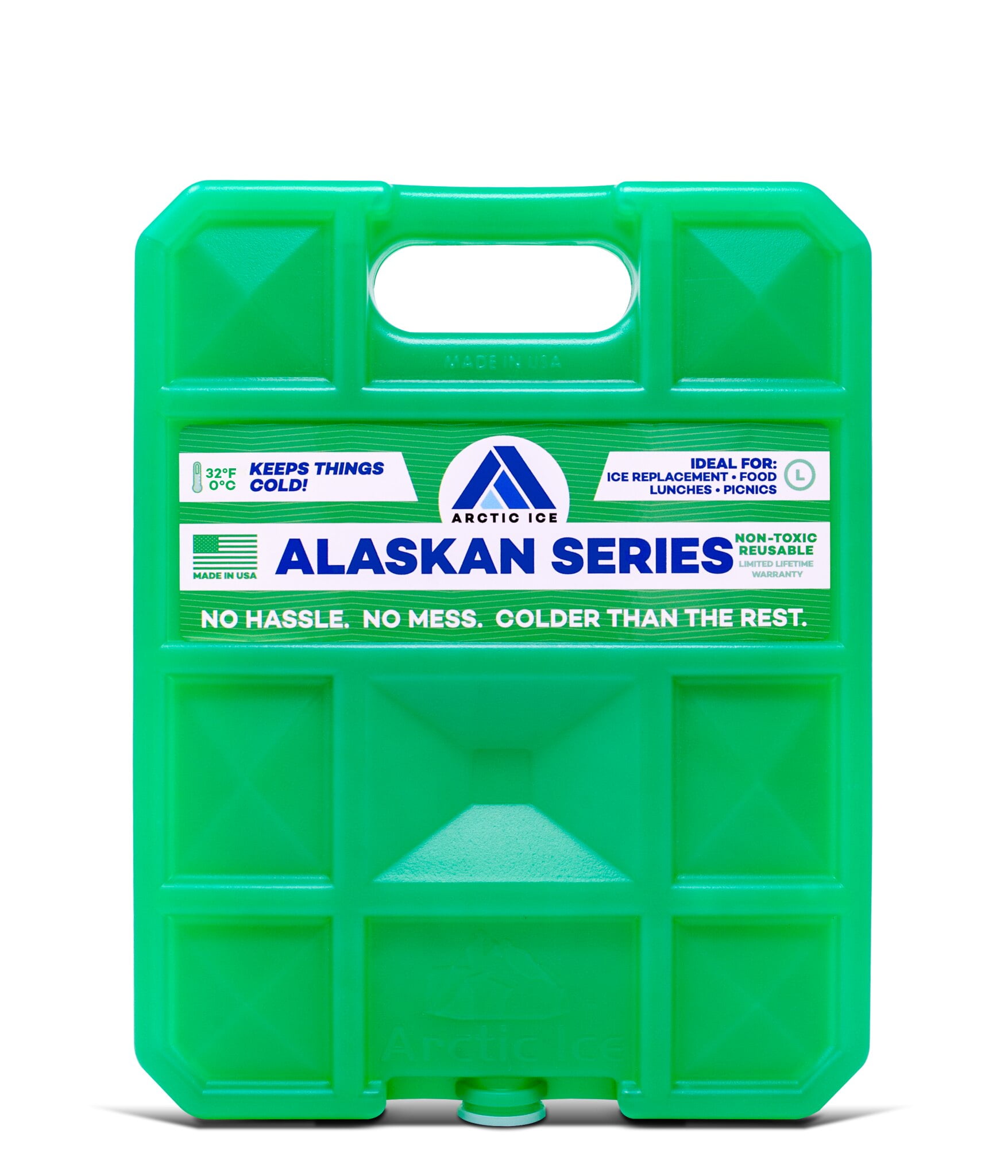 Arctic Ice 1204 Alaskan Series Reusable Freezer Ice Pack Large (2.5 lbs ...