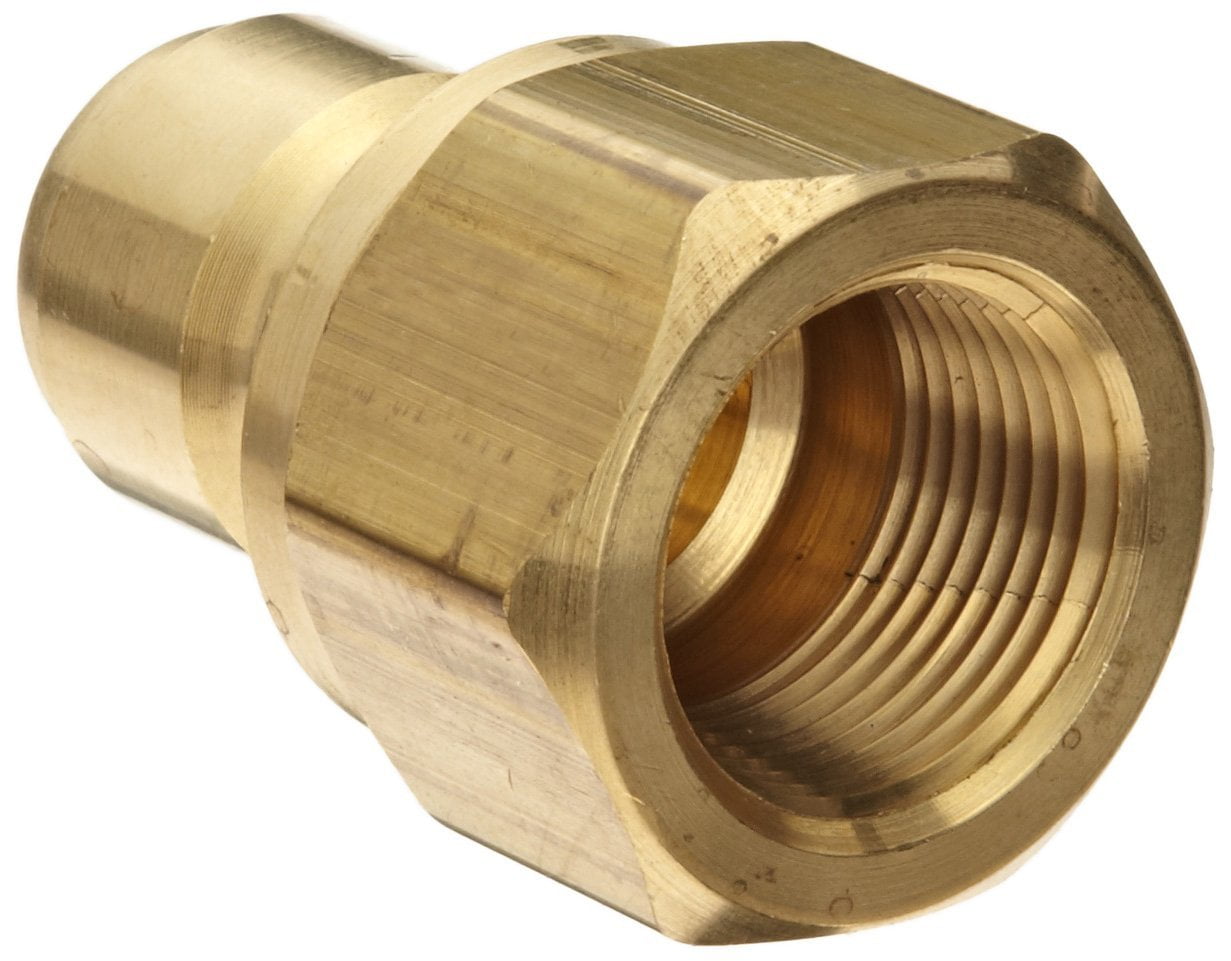 Dixon STFP6B Brass Hydraulic Quick-Connect Fitting, Plug, 3/4" Female ...