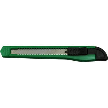 3 Neon Green Utility Knife Box Cutters Heavy Duty Industrial Strength ...