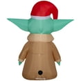 Airblown Inflatables Star Wars Mandalorian Grogu with Santa Hat ...