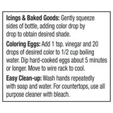 Great Value Assorted Food Color and Egg Dye, 0.25 fl oz, 4 Count ...