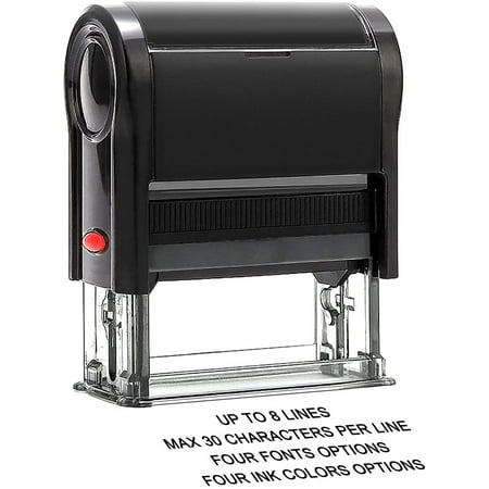 Custom Stamp-Personalized Stamp Self Inking Rubber Stamps,Return ...