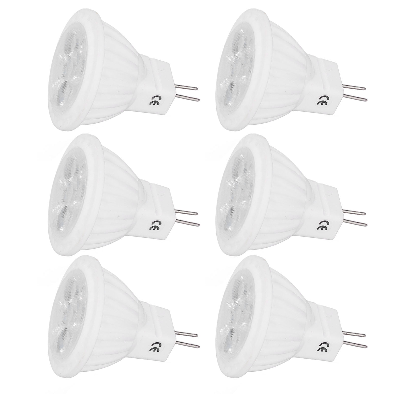 6 uds bombillas LED de atenuación de brillo 360LM MR11 luz LED de pista de paisaje con Base GU4 ...