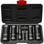 HART 3-Piece Deep Well Impact Socket Set - Walmart.com
