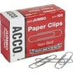 Acco Brands, Inc. Regal Clips, 100/Box - Walmart.com
