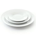 Elama 3 Tier Round Plate Porcelain Serveware Set - Walmart.com