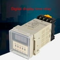 DH48S-2Z Digital Display Small Double Cycle Time Relay 0.01s-99h ...