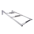 White Water B00301WH Wide Over Platform Telescoping Ladder, 3 Step ...
