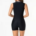 ZACPNCV Womens Athletic One Piece Swimsuit Color Block Full Front ...