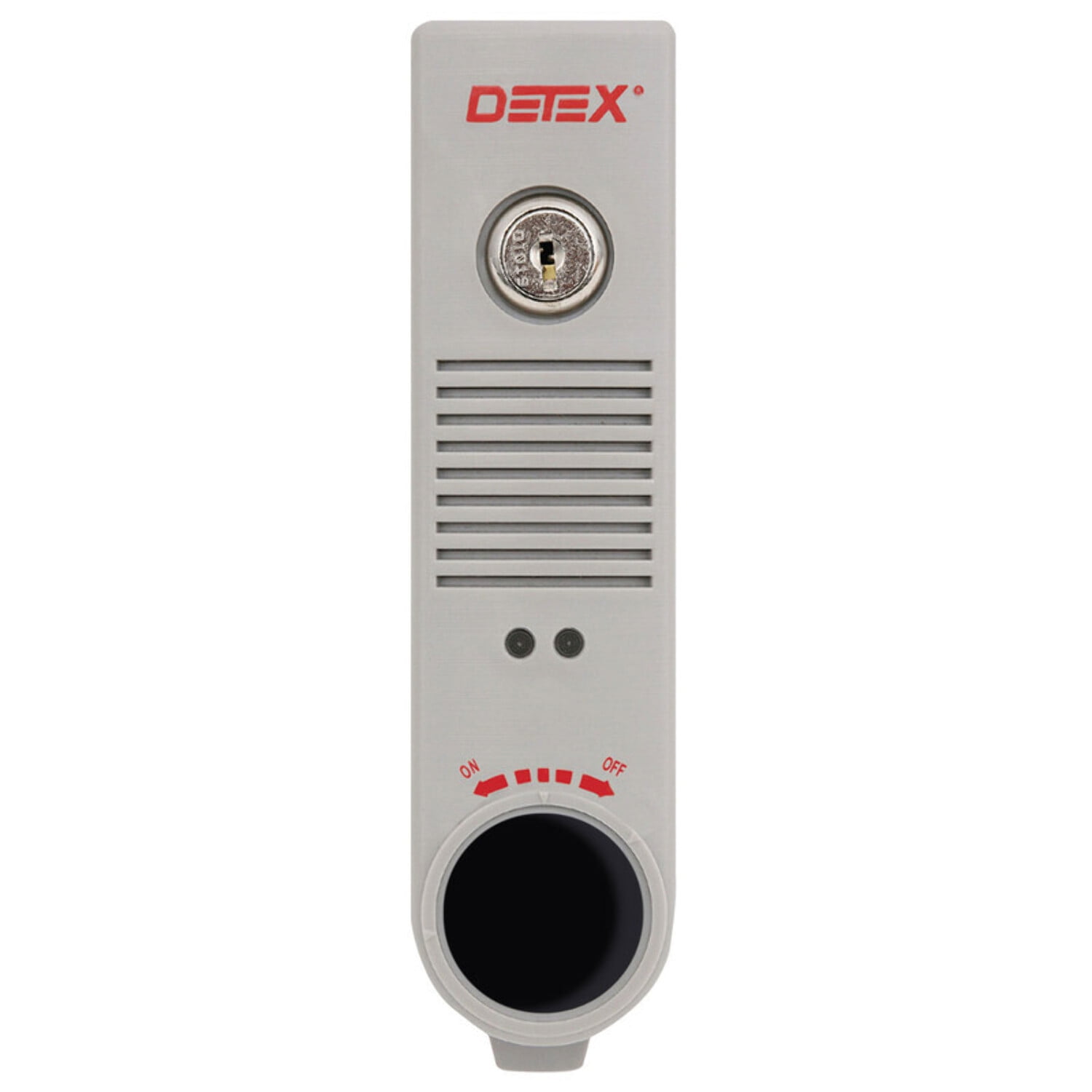 Detex EAX-300SK1 GRAY Door Prop Alarm Surface Mount Battery Powered One MS-1039S Magnetic Switch ...