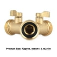 FitBest 6-point Y-type Two-way Water Diversion Valve Garden Hose ...
