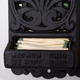 Lehman's Wall Mounted Matchbox Holder, Cast Iron, Vintage Style, Handy ...