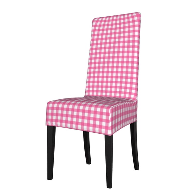 ZICANCN Checked Gingham Chair Protectors Seat Covers , Dining Chair ...