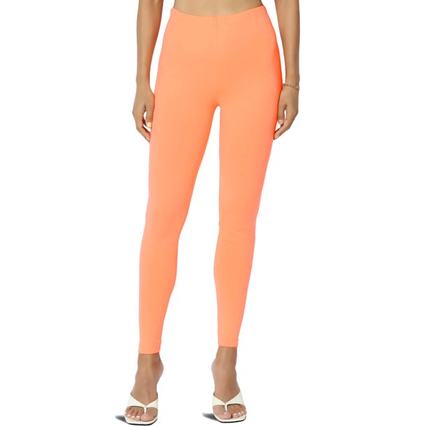 TheMogan Women's S~3X Super Soft Ultimate High Waist Footless Tights ...