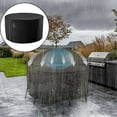 CaraMart Waterproof Round Furniture Cover for Outdoor Garden Table ...