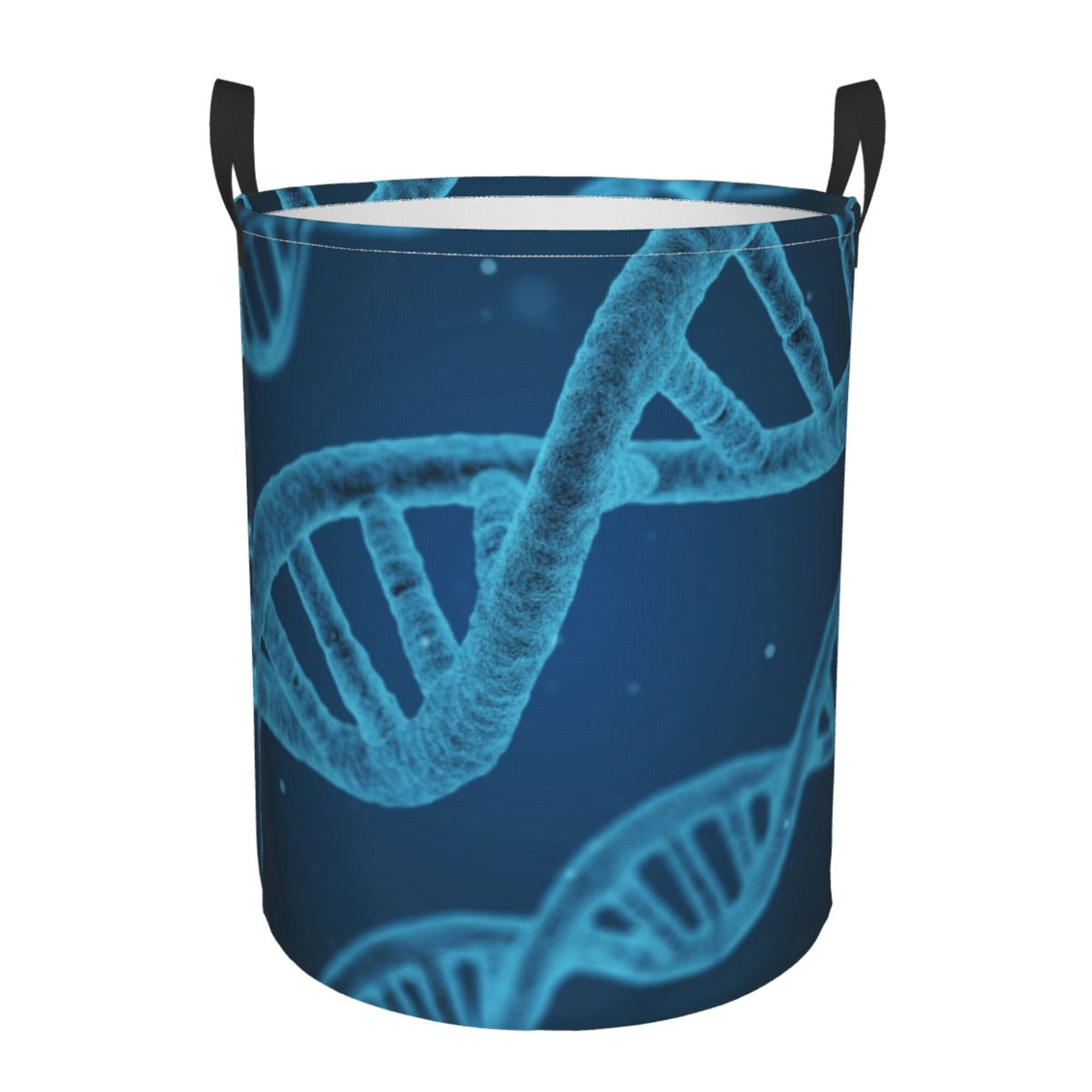 DouZhe Waterproof Collapsible Large Laundry Baskets, 3D Dna Helix ...