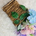 Blue Purple Flower Basket – Flower Wreath Wall Mounted, Home Artificial ...
