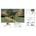 Tiny House blueprints Plan with a Loft 495 SQ FT 32'x19' - Walmart.com
