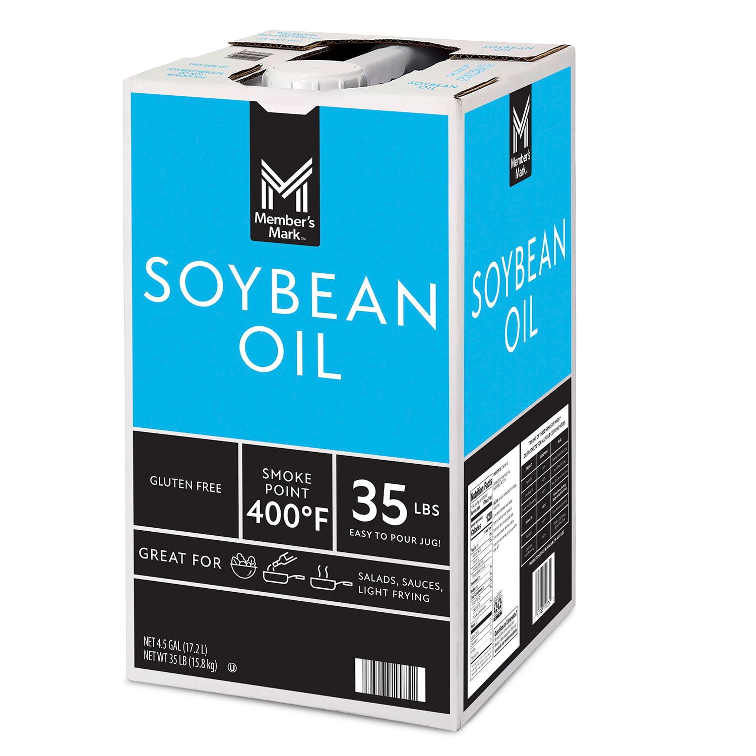Member's Mark Pure Soybean Oil, 35 lbs. - Customer ratings & reviews
