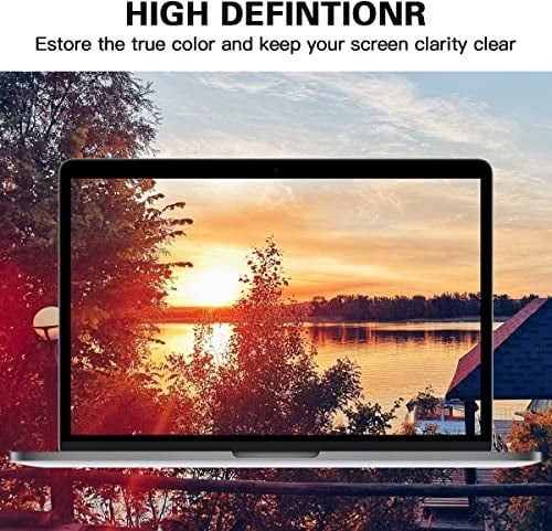 Paquete de 2 protectores de pantalla para laptop de 13.3” -Filtro de l ...