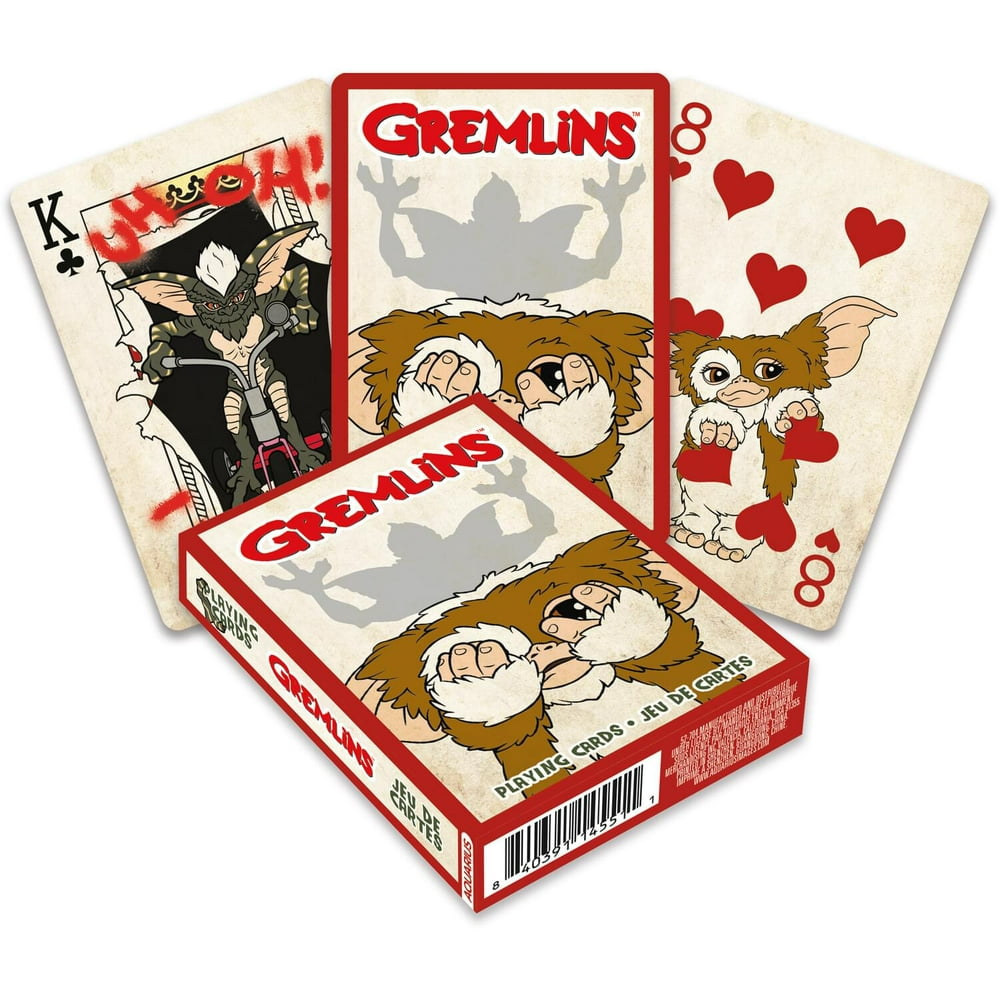 Gremlins Playing Cards | 52 Card Deck + 2 Jokers - Walmart.com ...