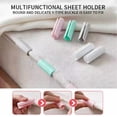 Bed Sheet Grippers 24 Pack, Plastic Fastener Clips for Sheets, Mattress ...