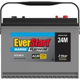 EverStart Platinum BOXED AGM Marine and RV Deep Cycle Battery Group ...