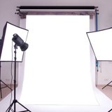 Portable Pure White Vinyl Photography Photoshoot Backdrop Cloth Studio ...